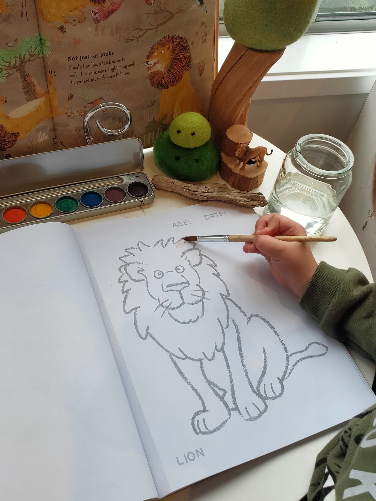 honey coloring book