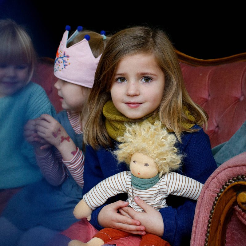 Nanchen Organic Cotton Doll "Bruno" 15" | Dolls – Blue Otter Toys