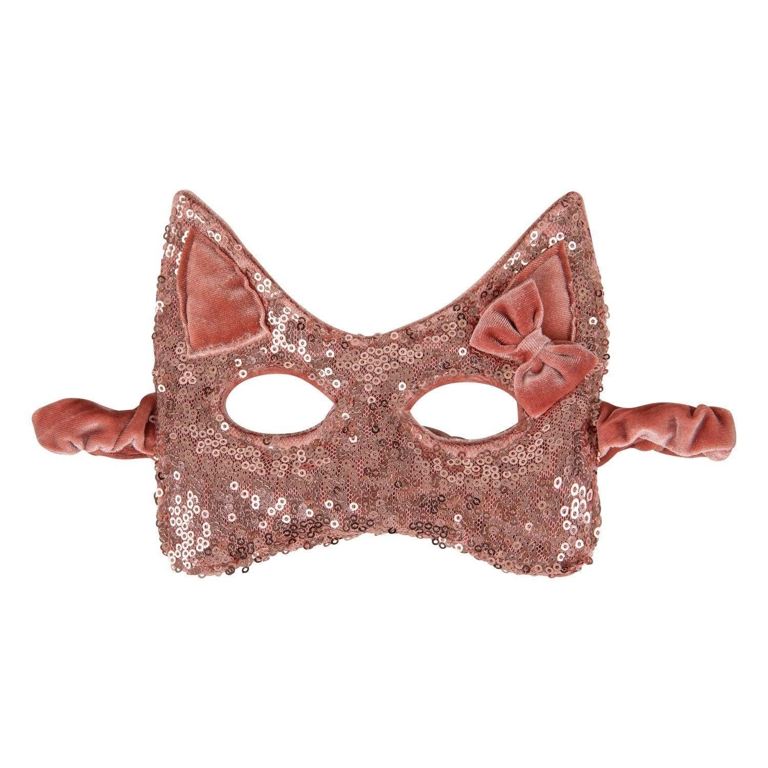 "Pink sequins" Cat Mask | Mask- Blue Otter Toys
