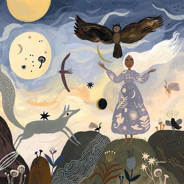 Toverlux Lamp Silhouette - Creatrix (Tijana Draws) | lamp- Blue Otter Toys