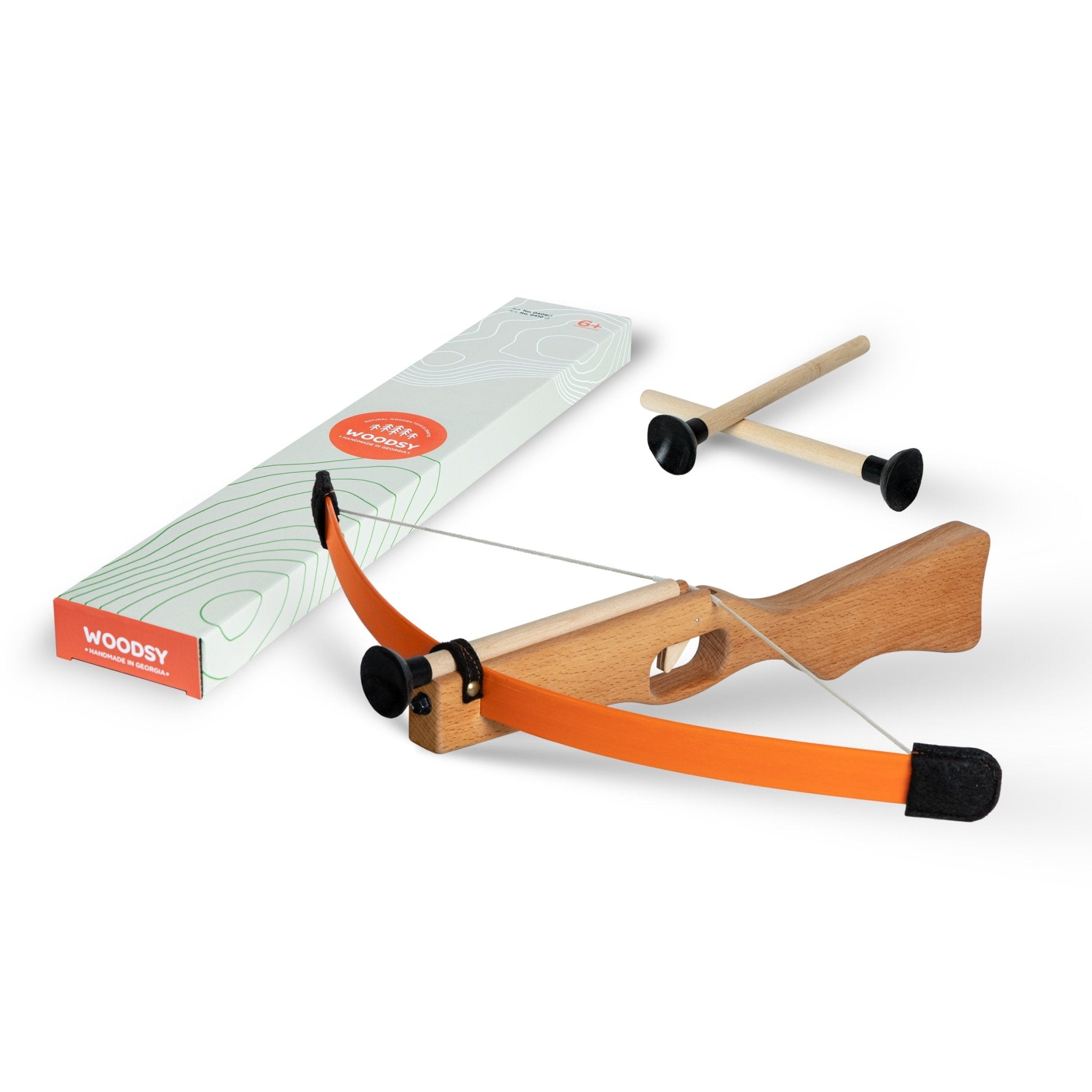 Woodsy Children's Crossbow with bolts, quiver and Target | Toy Weapons ...