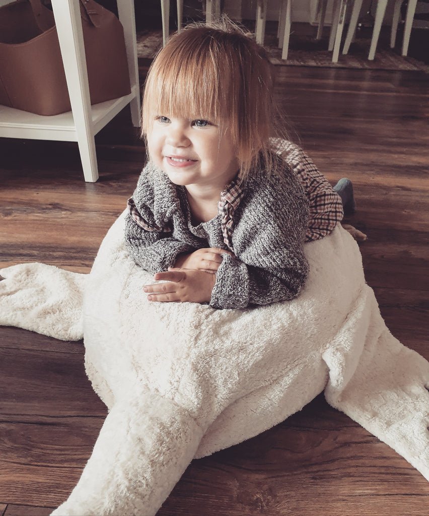 Senger Organic Cotton Animal Goose Bean Bag, Extra Large | Stuffed ...