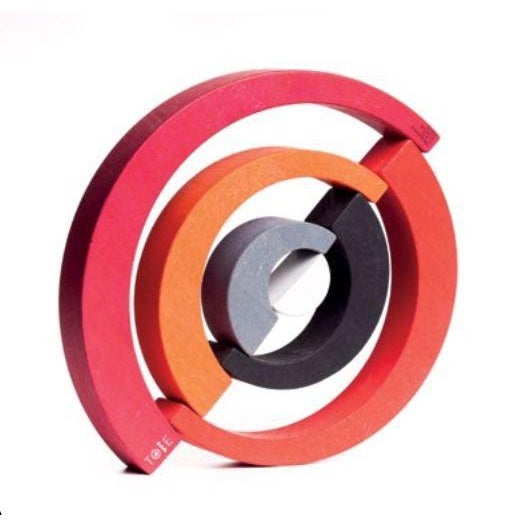 Colorful Asymmetrical Wood Arch Blocks | Blocks – blueottertoys